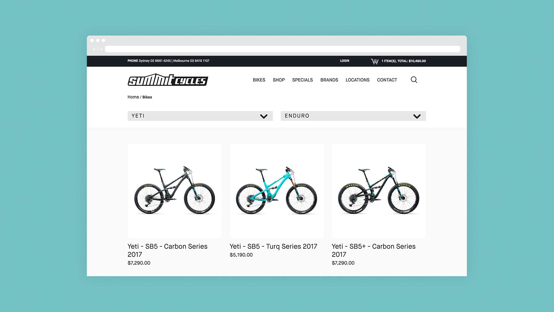 Summit Cycles – Jordan Cole