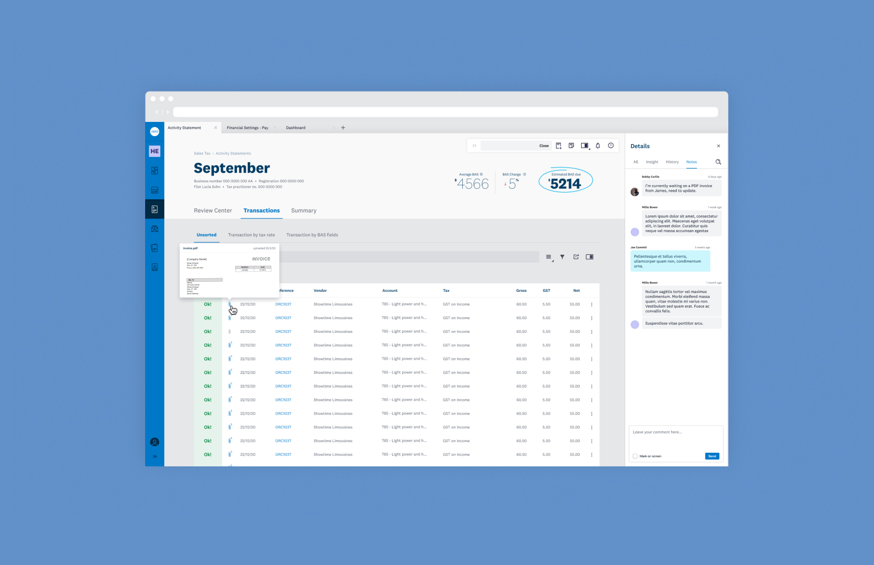 Xero – Checking – Jordan Cole